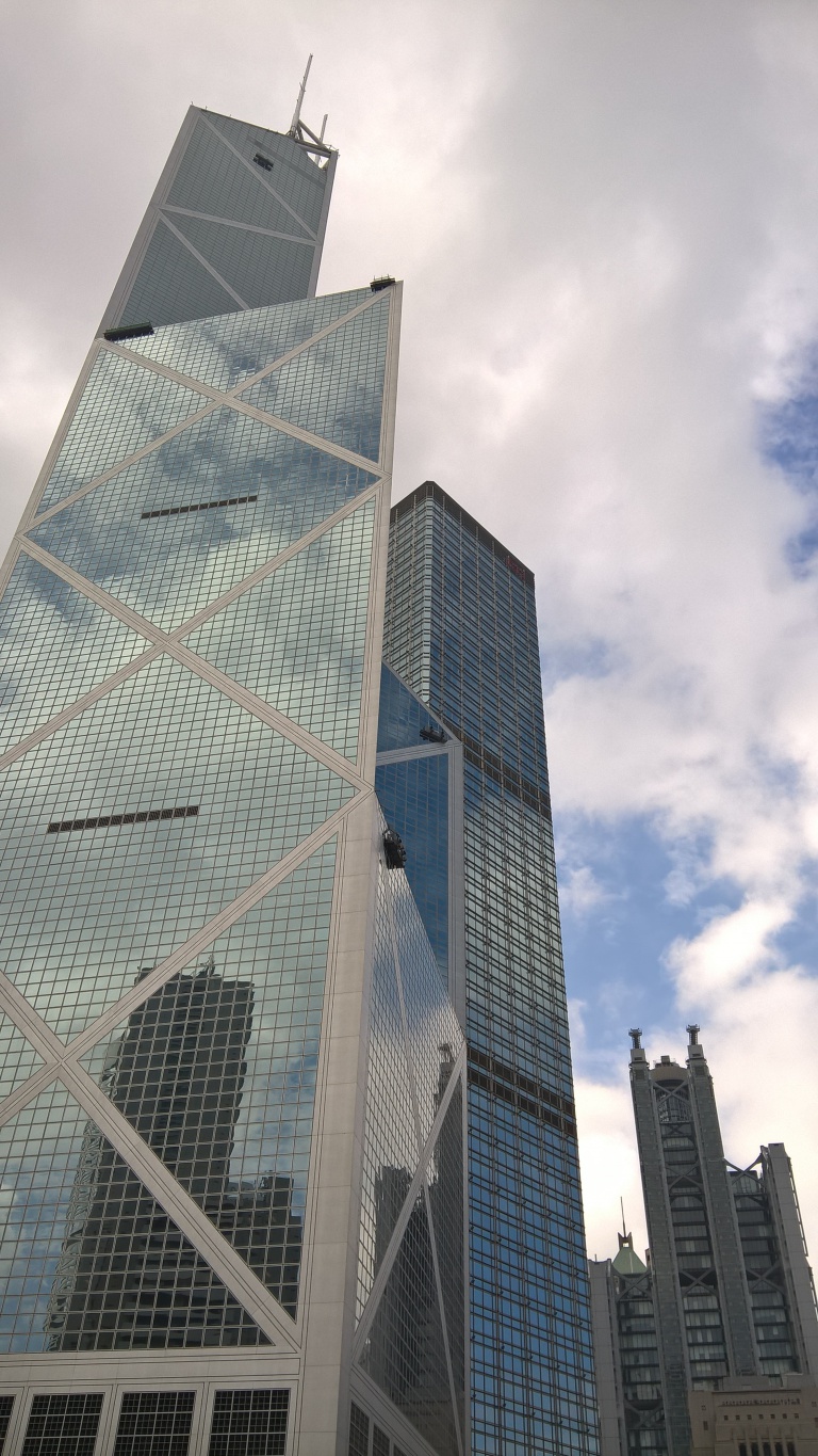 The construction of HSBC Main Building, which has two prevalent tales ...