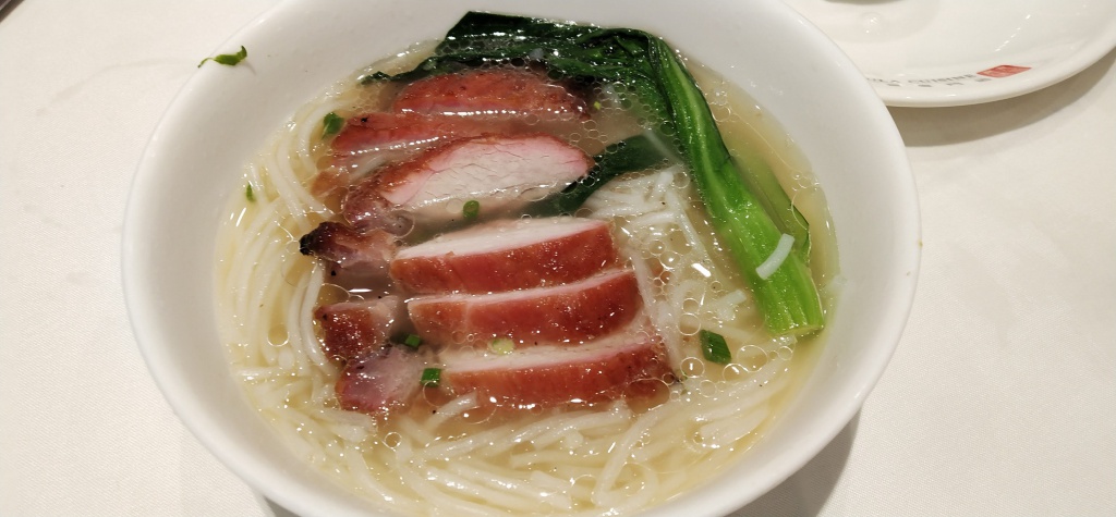 Noodle with Chinese BBQ is the best choice for solo travelers in Hong ...
